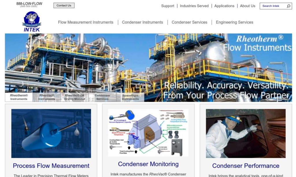 Intek, Inc. | Westerville | Flow Meter Manufacturers