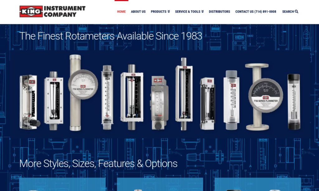 King Instrument Company | Flow Meter Manufacturers