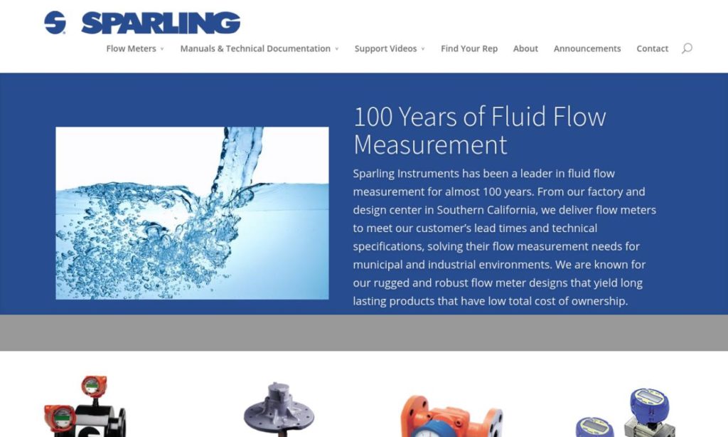 Sparling Instruments, LLC | Flow Meter Manufacturers