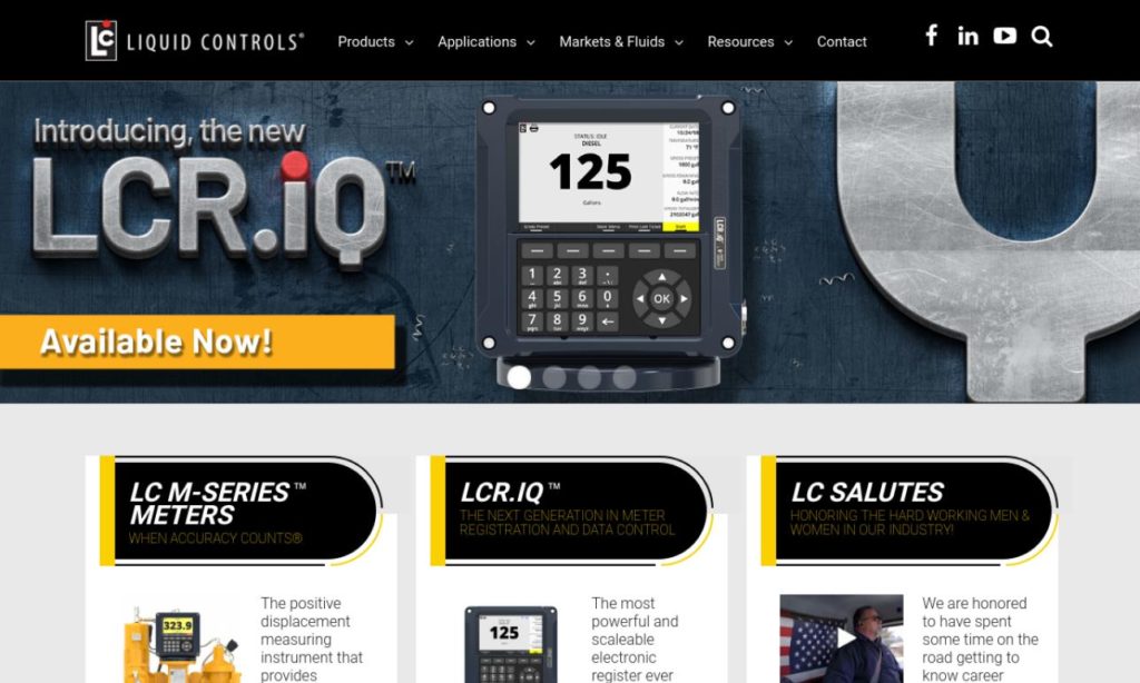 Liquid Controls Sponsler | Flow Meter Manufacturers